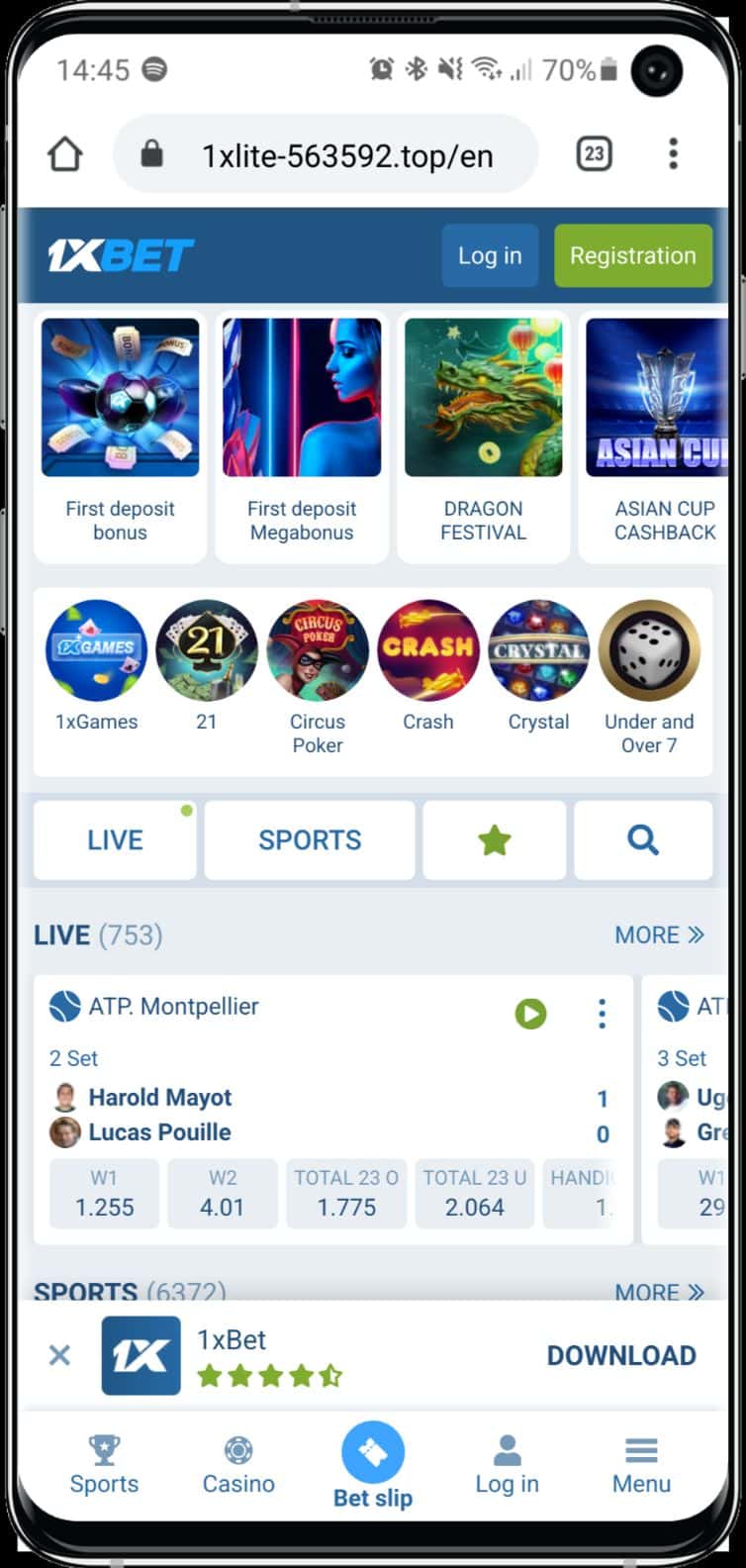 1xBet Registration May 2026 - Create a 1xBet Account